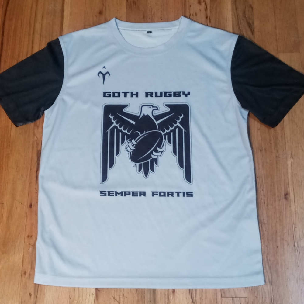 Goth Rugby Semper Fortis Jersey Football Soccer - Gem